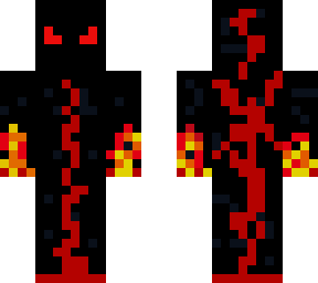 Fire Demon | Minecraft Skin