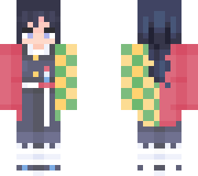giyuu demon slayer | Minecraft Skins