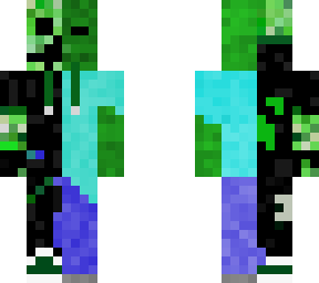 half creeper half zombie | Minecraft Skin