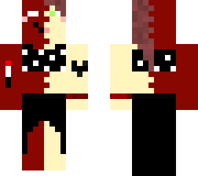 Half Demon Half Human | Minecraft Skin