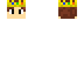 steve with crown | Minecraft Skins