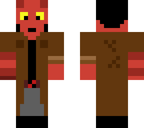 HELLBOY | Minecraft Skin