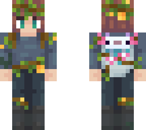 Lush Cave Explorer | Minecraft Skin