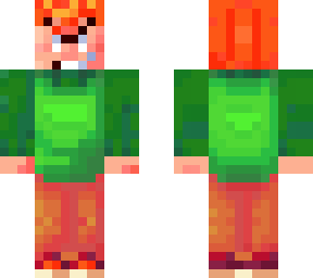 Pico fnf skin | Minecraft Skin