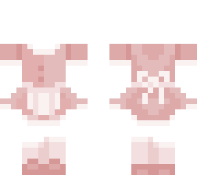 pink maid dress | Minecraft Skin