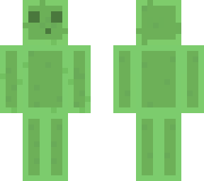 plain slime template | Minecraft Skin