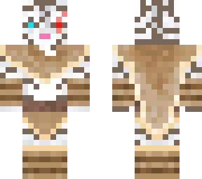 Primal white tiger | Minecraft Skin