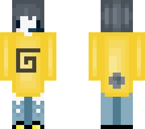 Temmie from Undertale | Minecraft Skin