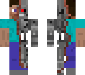Terminator x Steve | Minecraft Skin