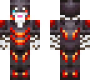 netherite tiger | Minecraft Skins