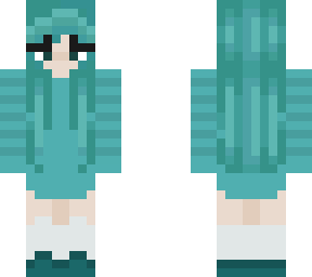 Turquoise skin | Minecraft Skin