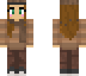 Walnut in the Fall with Hat | Minecraft Skin