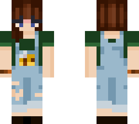 Minecraft Bee Overalls Indie Cute Minecraft Skins