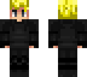 black and gold | Minecraft Skin