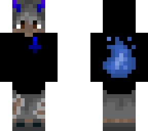 Blue Flame | Minecraft Skin