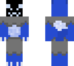 blue protogen | Minecraft Skin
