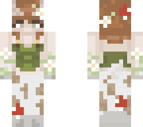 cottagecore fawn girl | Minecraft Skin