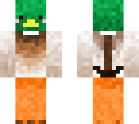 Cute Mallard Duck | Minecraft Skin