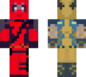 DeadPool x Wolverine | Minecraft Skin
