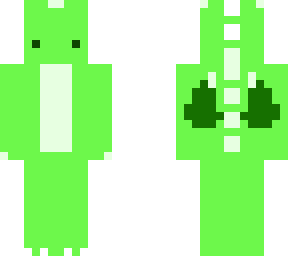 Green derpy dragon | Minecraft Skin