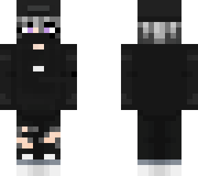 grey techwear boy | Minecraft Skin
