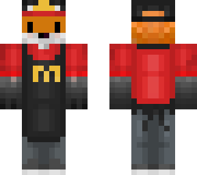 McDonalds Fox | Minecraft Skin