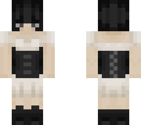 Medieval Dress + Corset | Minecraft Skin