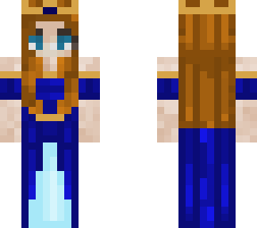 Phoebe Queen dress | Minecraft Skin