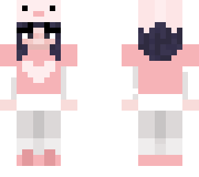 pink bunny girl | Minecraft Skin