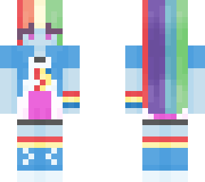 rainbow dash | Minecraft Skin