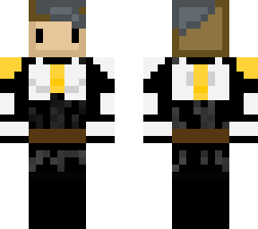 yellow scout trooper w/out helmet | Minecraft Skin