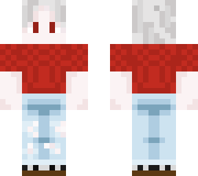 Albino skin (I tried) | Minecraft Skin