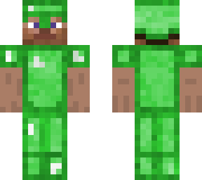 Emerald Steve Minecraft Skins