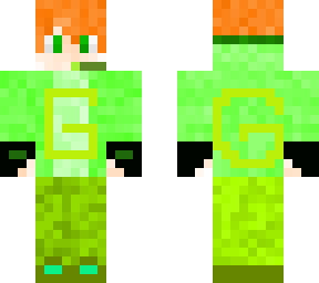 Minecraft Green Skin Minecraft Skins