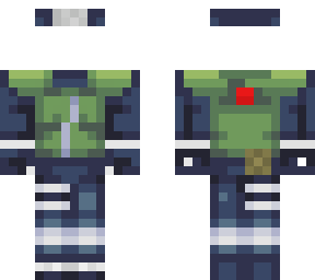 Konoha Ninja Template | Minecraft Skin