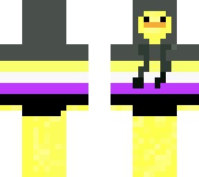 non_binary duck whos also g a e | Minecraft Skin