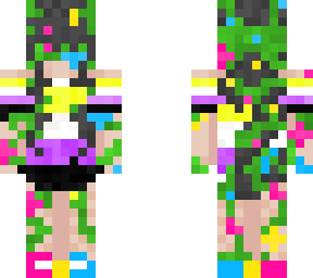 Non binary pan vine elf | Minecraft Skin