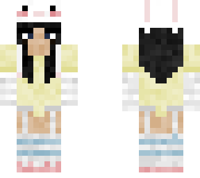 Pastel bunny outfit | Minecraft Skin