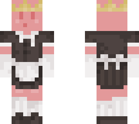 pink maid blob | Minecraft Skin