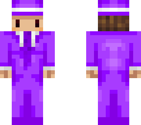 purple suit | Minecraft Skin
