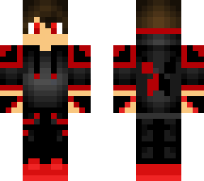Red Gamer Boy | Minecraft Skin