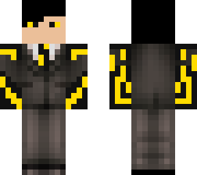 Batman-Themed Powered Mafia Boss | Minecraft Skin