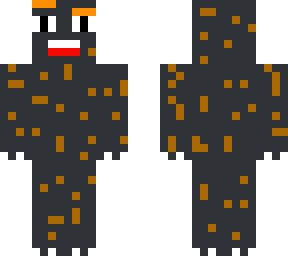 Classic Better Looking Silver Salamander | Minecraft Skin