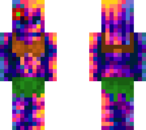 Gecko Hula Outfit | Minecraft Skin