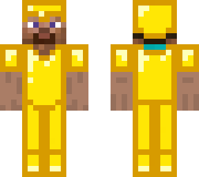 golden steve | Minecraft Skin