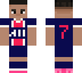 Mbappe 2021 PSG Home | Minecraft Skin
