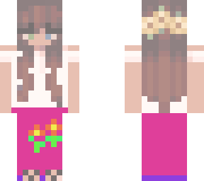 My cute myanmar girl skin | Minecraft Skin