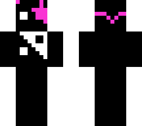 Pink sheep clan Black | Minecraft Skin