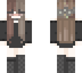 E Girl Split Dye | Minecraft Skins