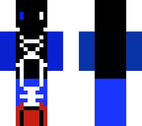 two toned eyed | Minecraft Skin